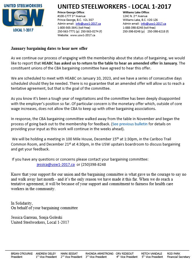 United Steelworkers Local 1-2017 | Home